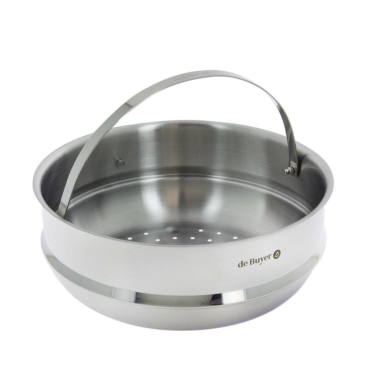 De Buyer Insert vapeur en acier inoxydable pour casserole