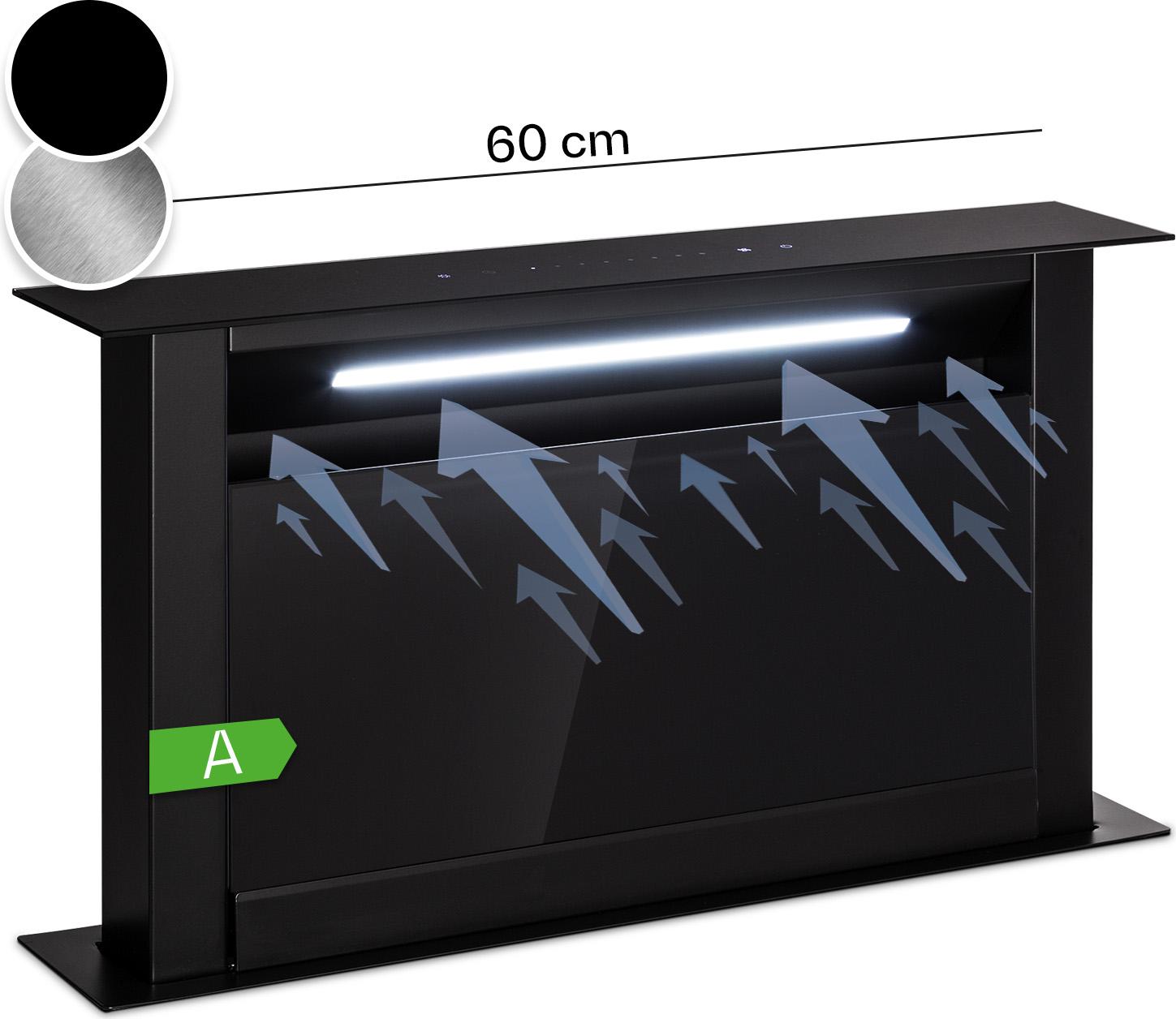 Hotte rétractable Klarstein Downdraft 90cm - Hotte de