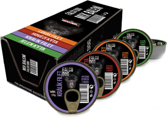FALCO DOG mix balenie 8 x 120 g | Kaufland.cz