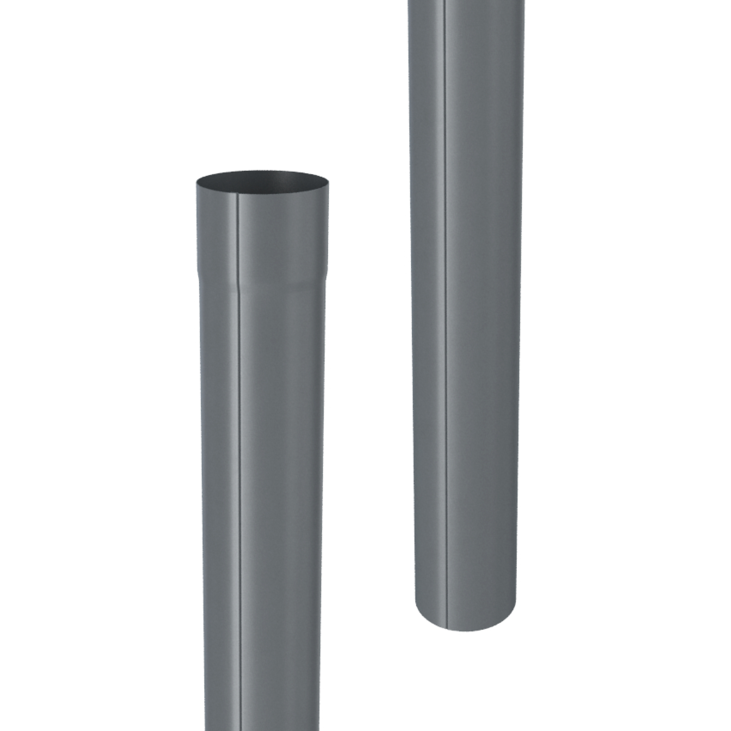 ZAMBELLI Zink Fallrohr gefalzt DN 100, 2m | Kaufland.de