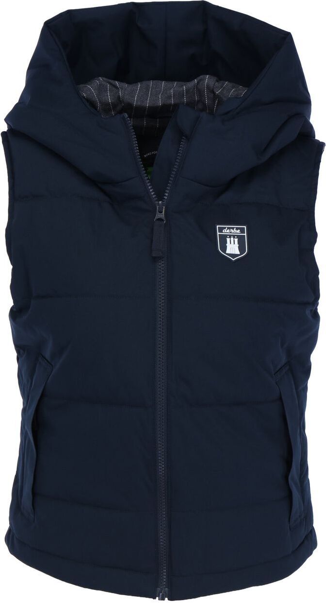 DERBE HAMBURG W-01-XX-VESTHOLM PINSTRIPE Damen Steppweste