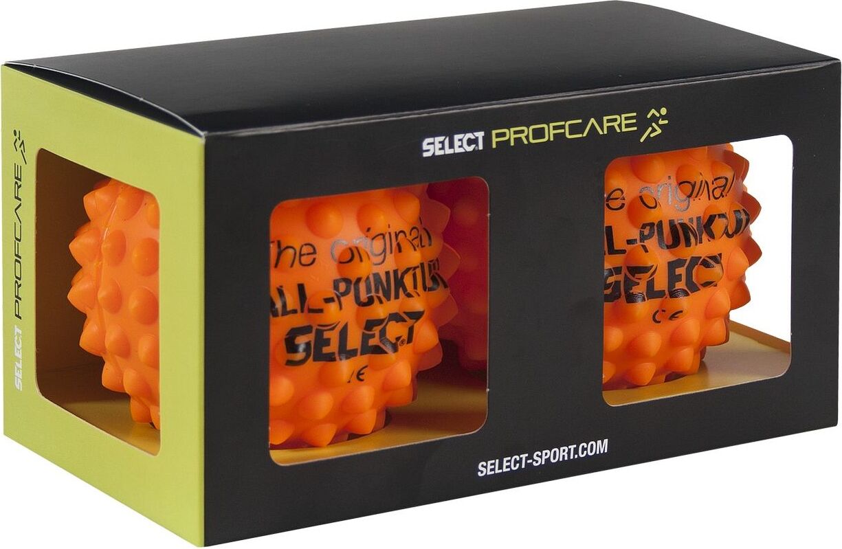Select Sport Ball Puncture Massage Ball Arancione Set di 2
