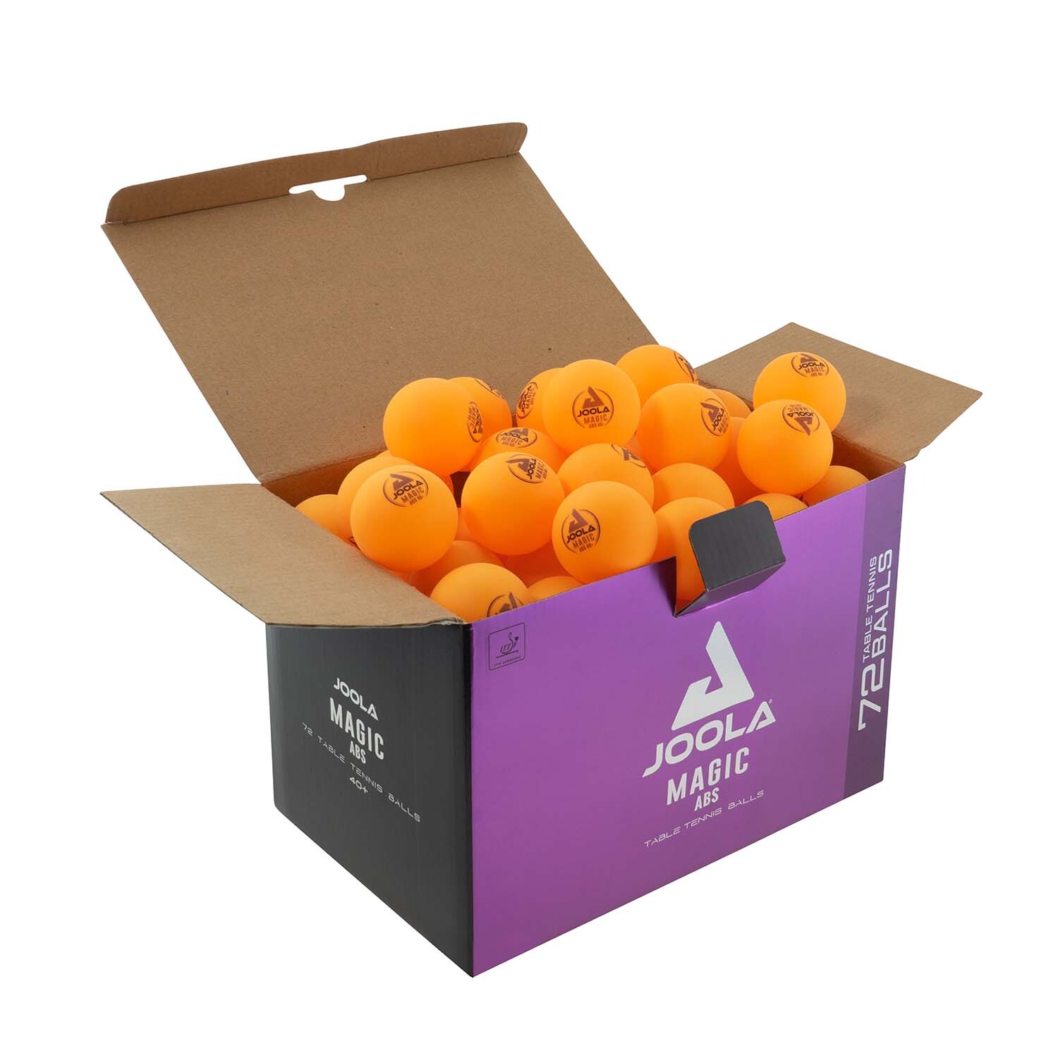 Balles de tennis de table JOOLA Magic ABS 72 pièces
