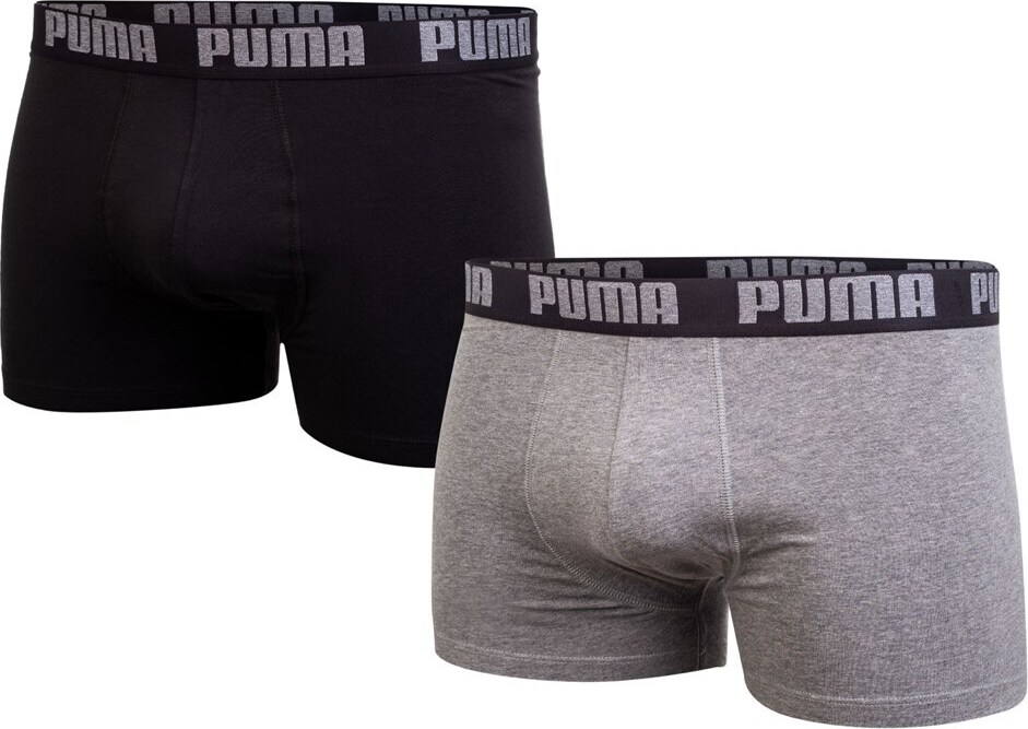 Puma - Basic Boxer 2P - Boxer nero Boxer