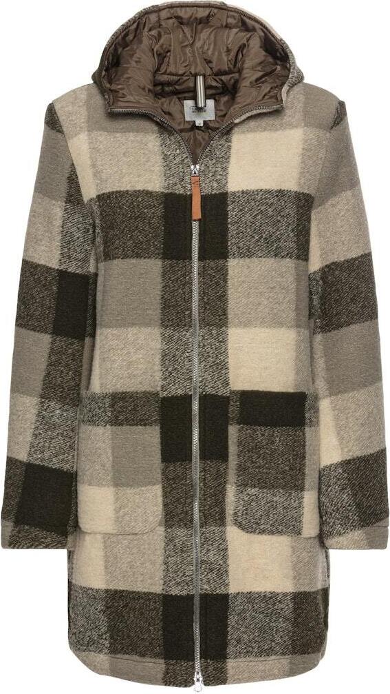 Camel Active Wollmantel mit Kapuze Sage Sage | Kaufland.de