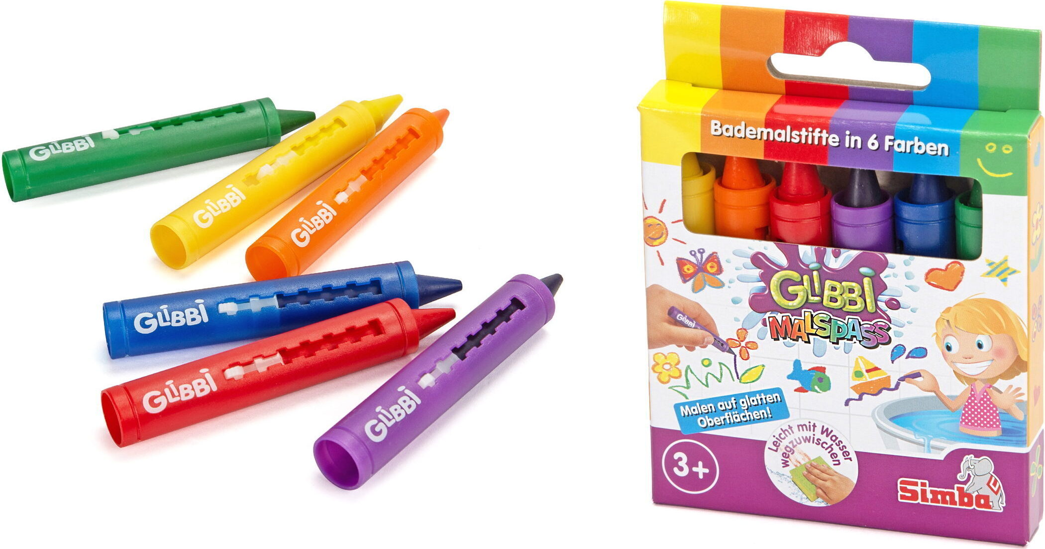 Simba Dickie Vertriebs GmbH Glibbi Malspaß, 6 | Kaufland.de