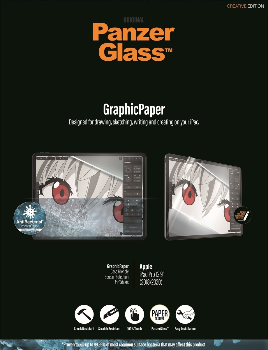 PanzerGlass 45403 PanzerGlass Case Friendly GraphPap iPad