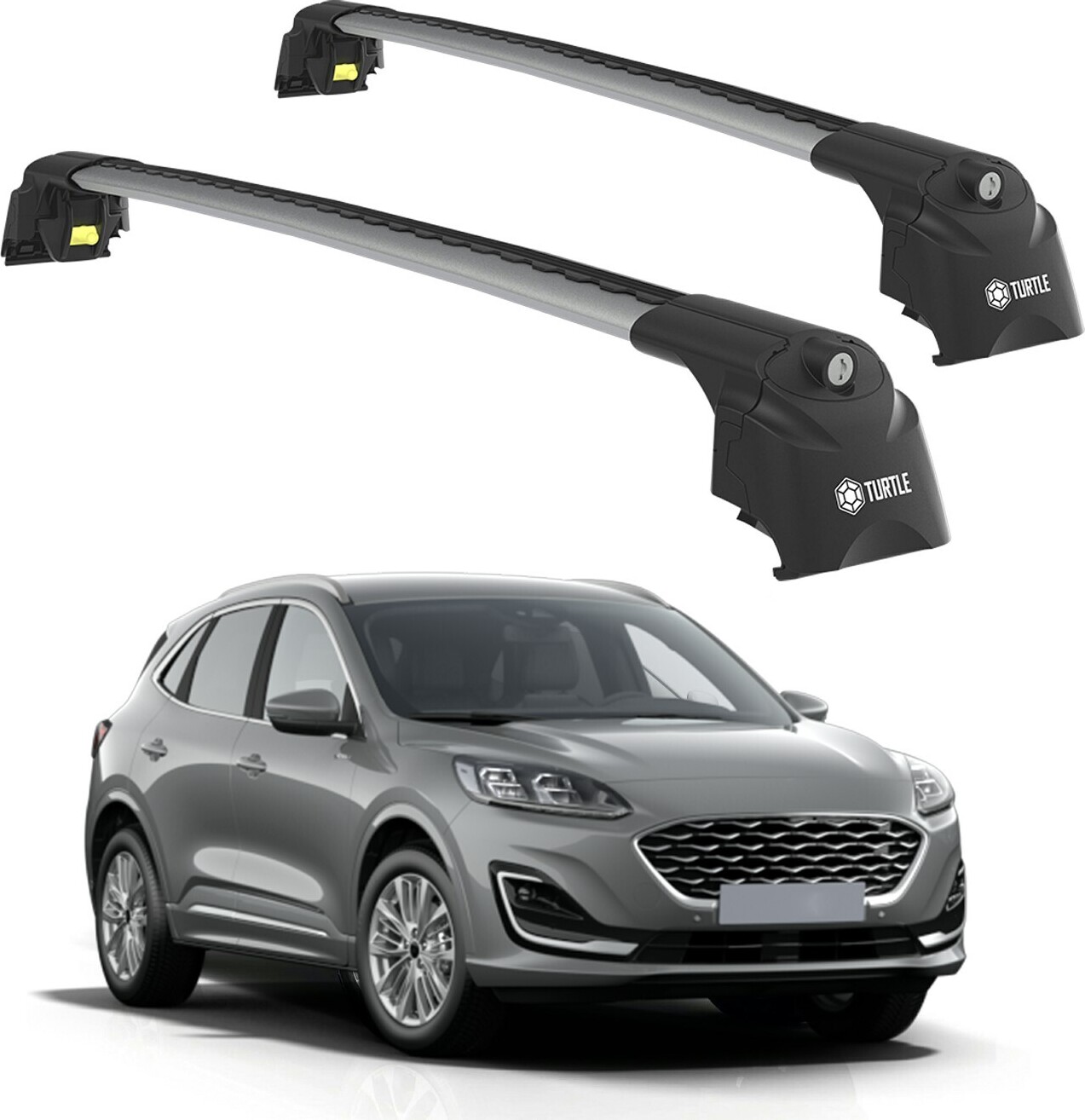 TETTO TURTLE AIR-2 , Argento FORD KUGA CX482 2020 - 2024