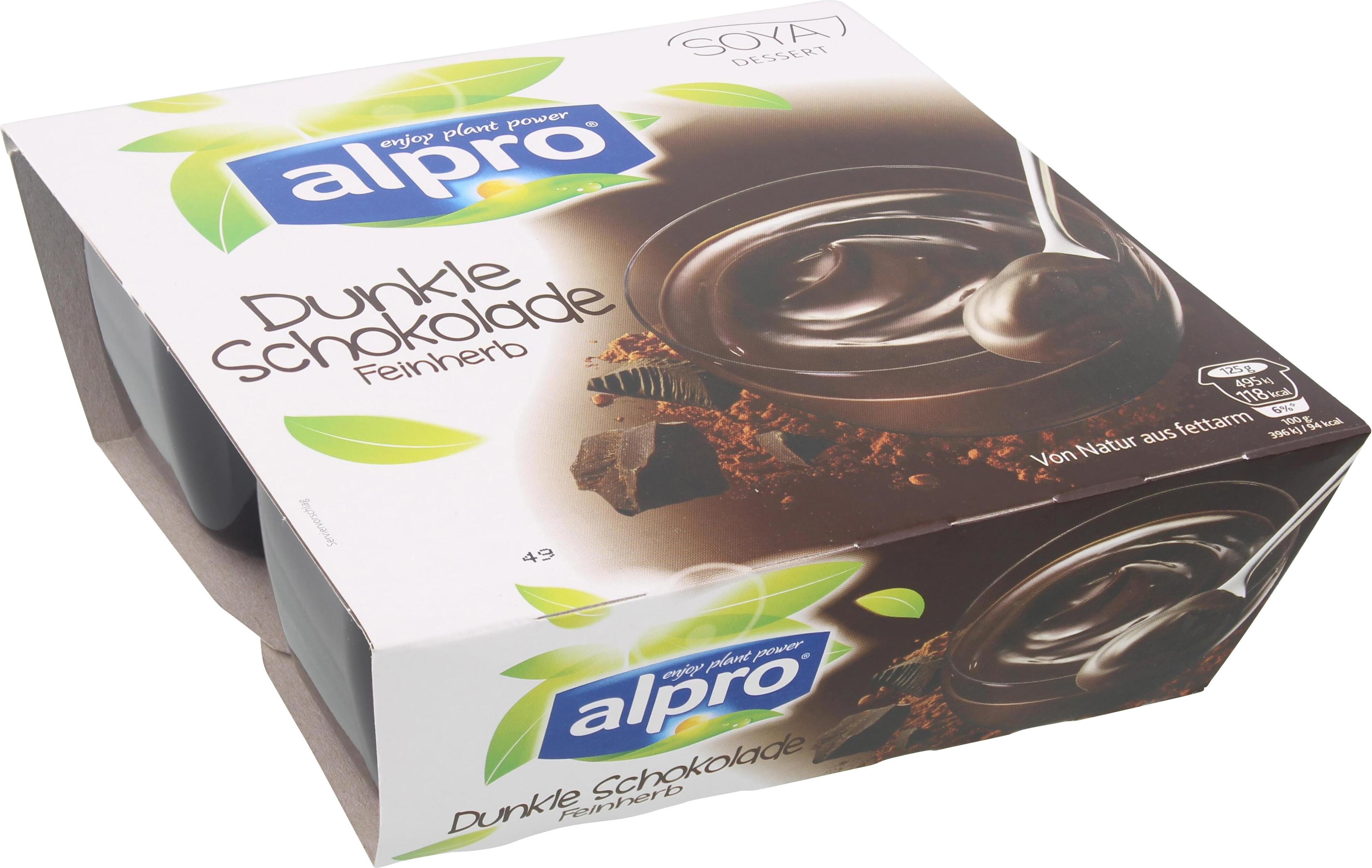 Alpro Soya H-Des.dk.Sch.4x125g Puddings | Kaufland.de