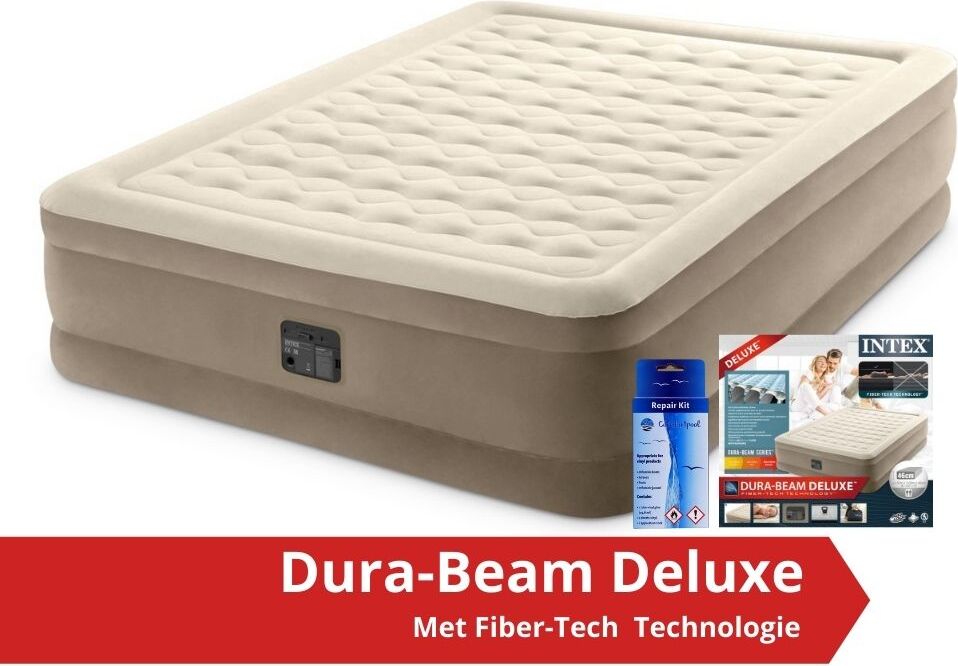 Intex Ultra Plush - Luftmatratze - Doppelt - Mit