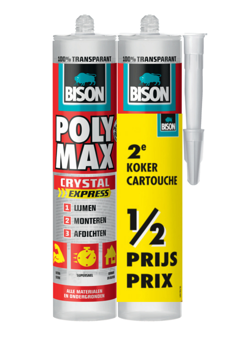 Bison Polymax Crystal Express transparent | Kaufland.de
