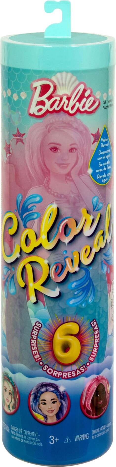 MATTEL Barbie Color Reveal HRK12 Anzieh- & Modepuppen