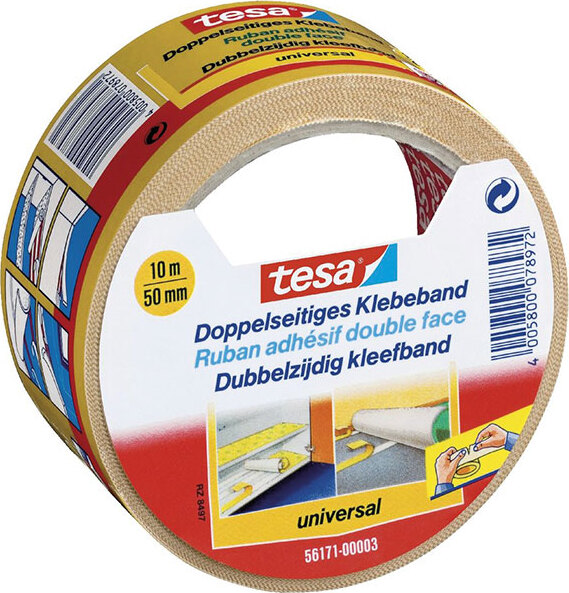tesa doppelseitiges Klebeband universal 10m 50mm