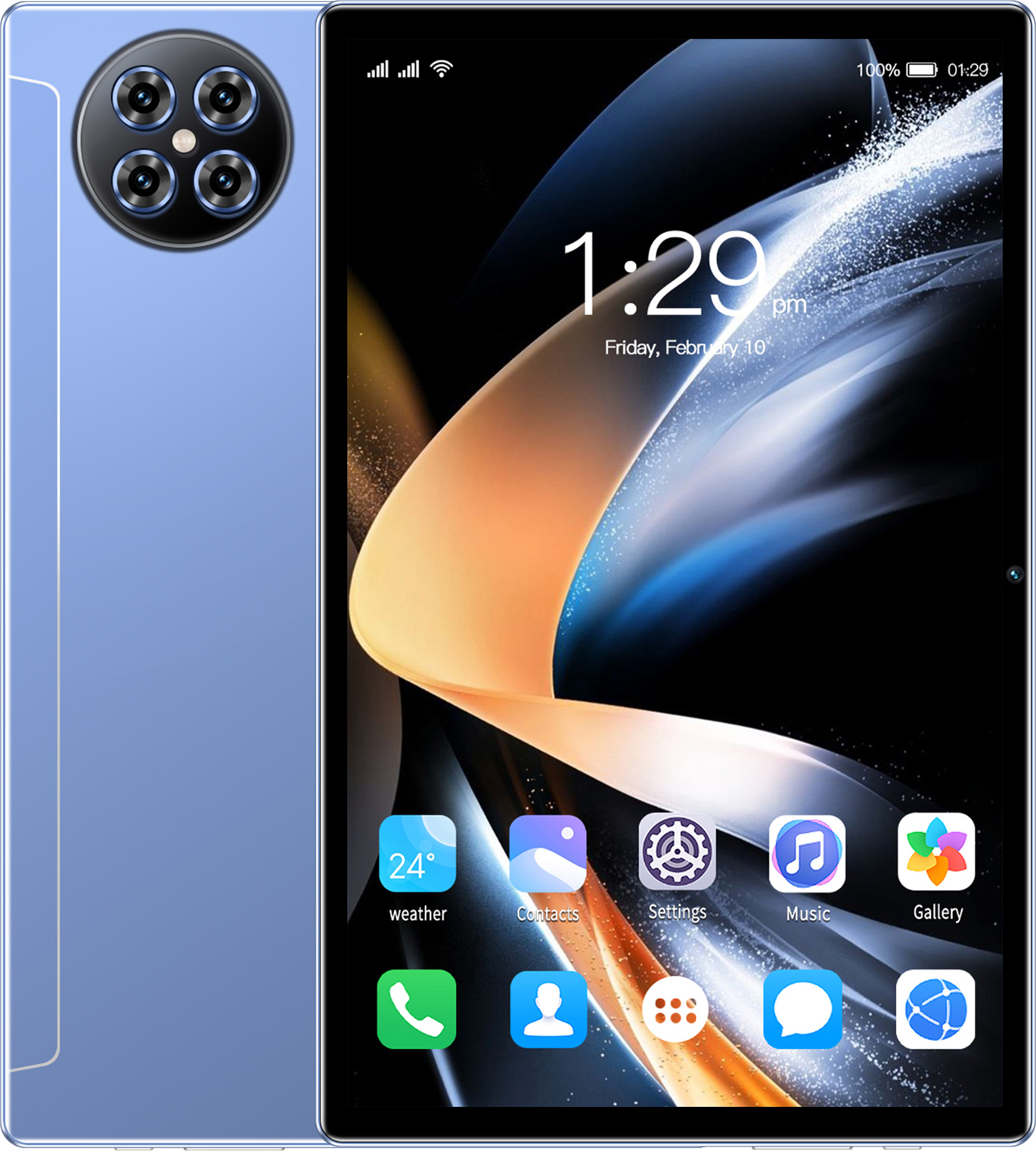 10.1palcový tablet X90 Android 12 8GB+256GB | Kaufland.cz