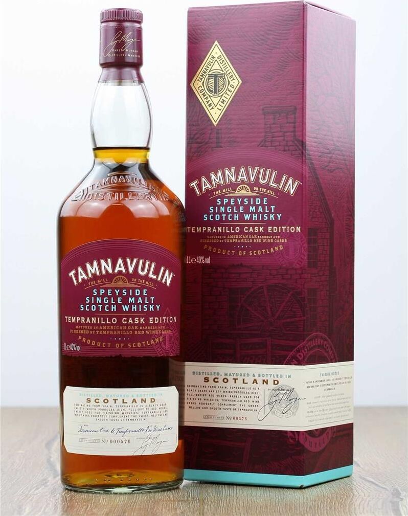 Tamnavulin TEMPRANILLO CASK Speyside Single Malt Scotch