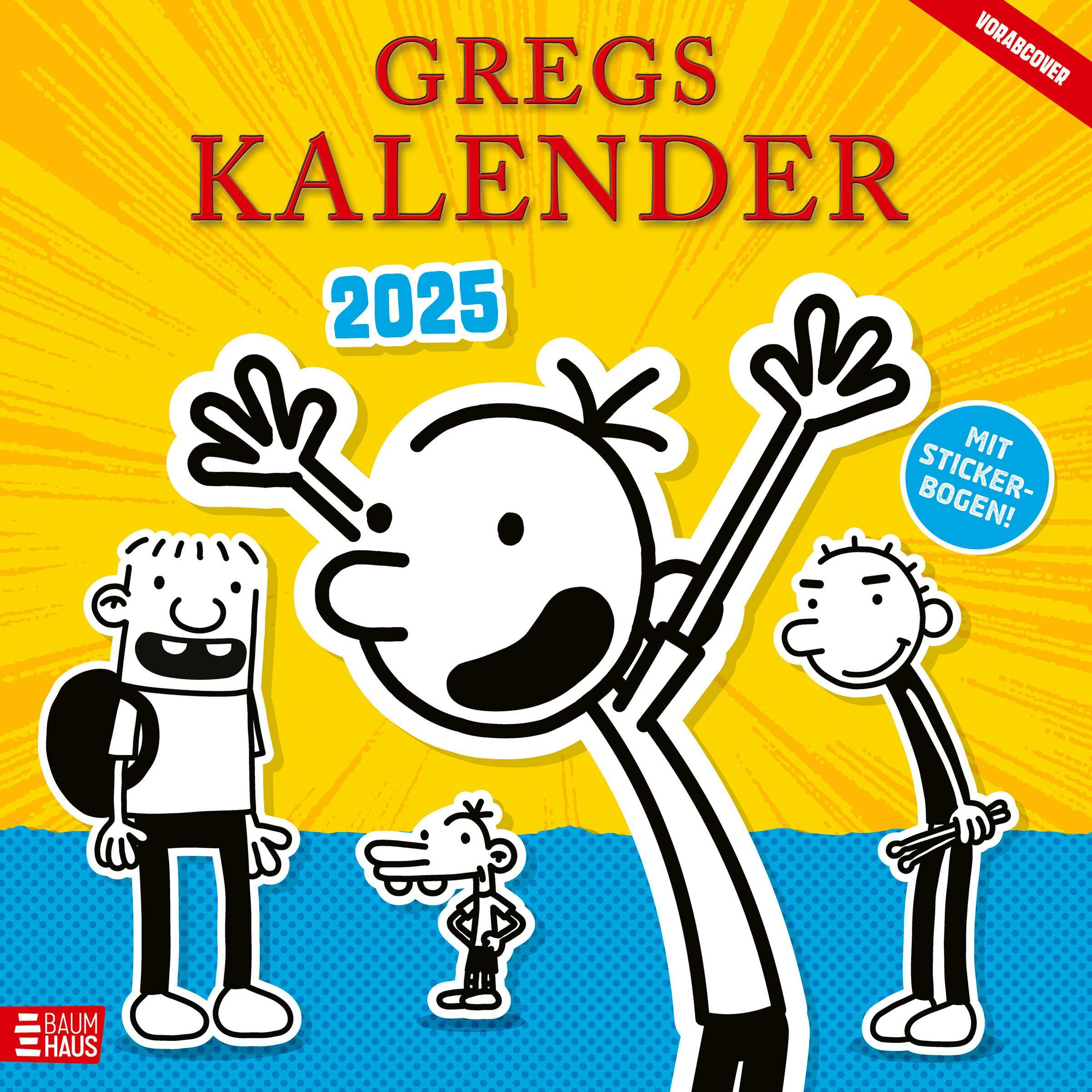 Gregs Kalender 2025 Moderner Folk | Kaufland.de