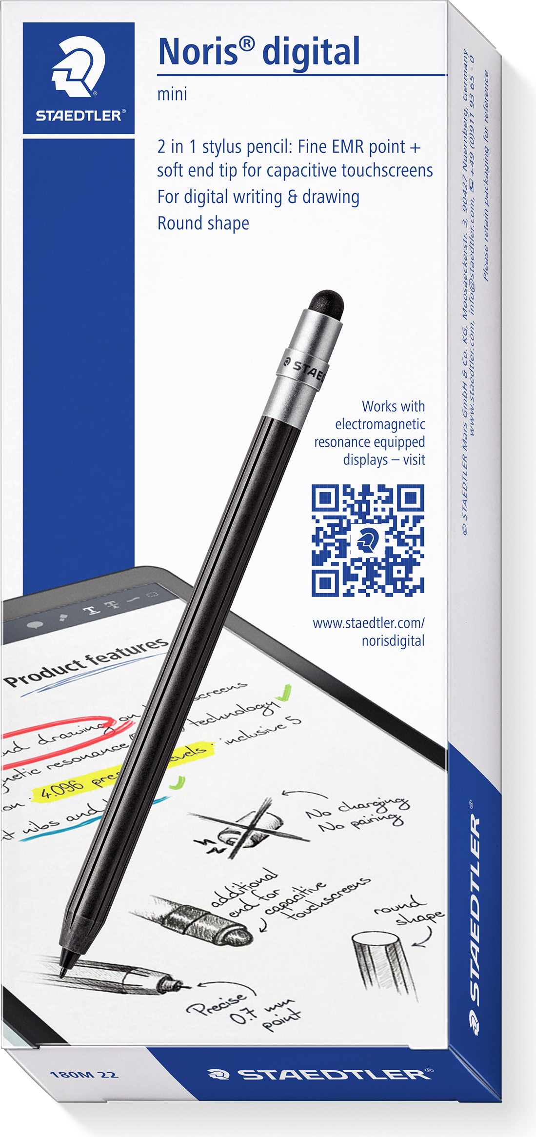 Noris digital mini 100% PEFC Dotyková pera na tablet