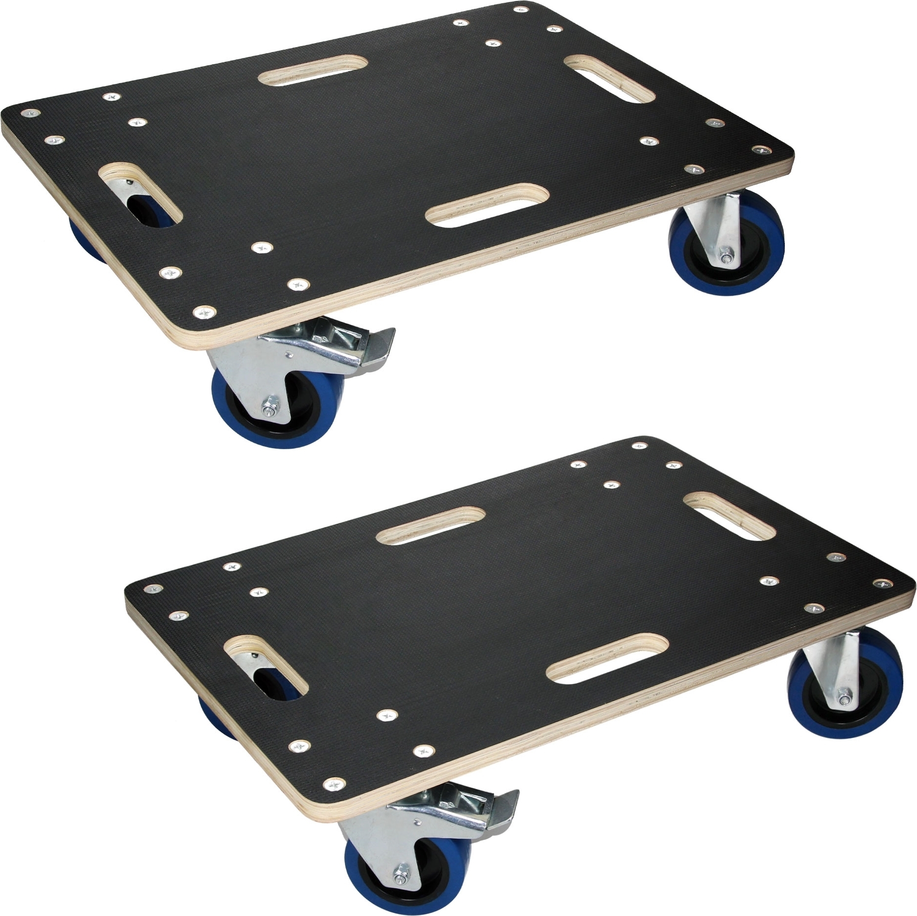 ECD Nemecko 2x prepravný vozík PP kolieska pojazdná doska s