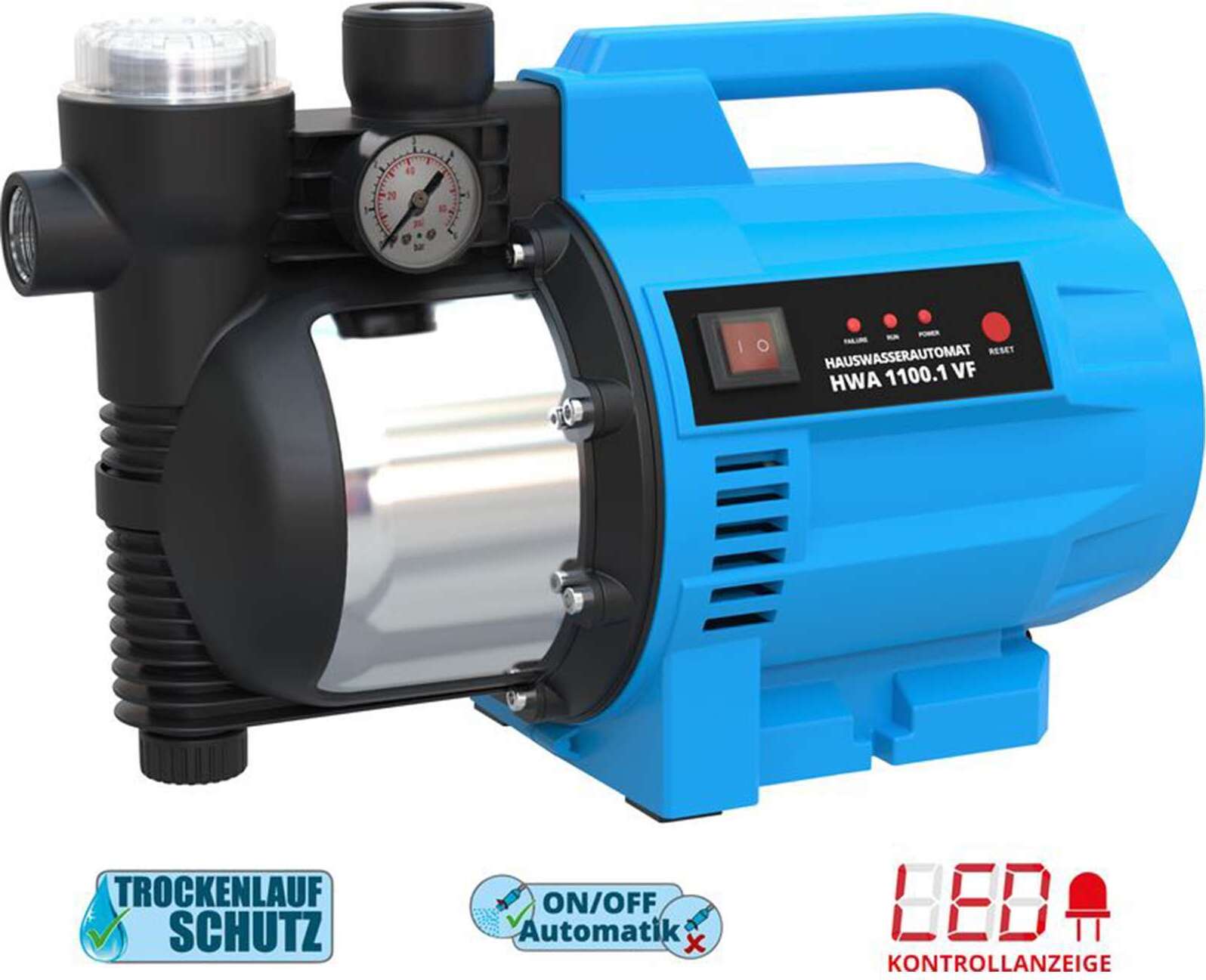 Hauswasserautomat HWA 1100.1 VF Hauswasserwerke