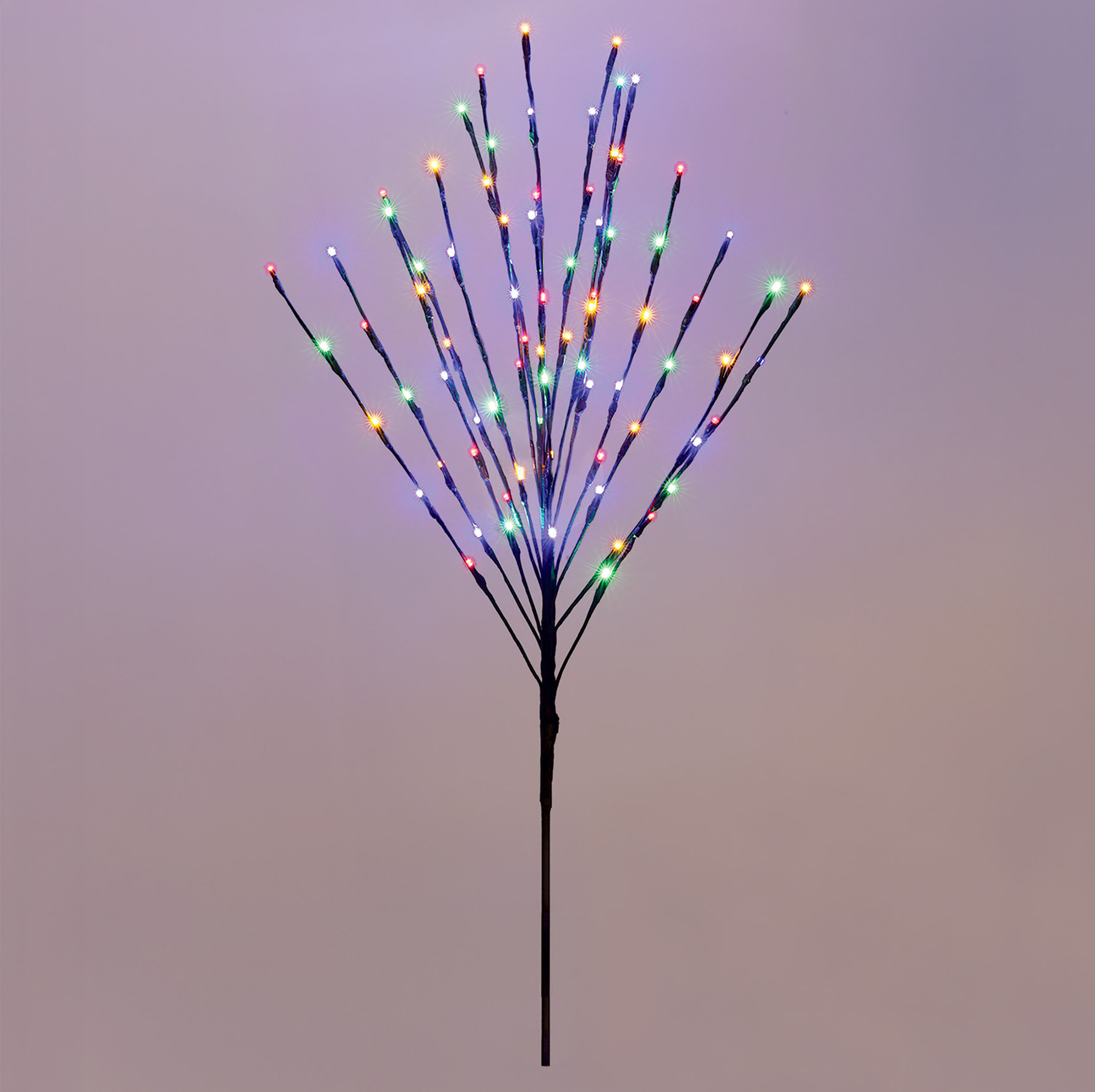 3.04 Albero LED multicolore per interni ed esterni - 110 cm