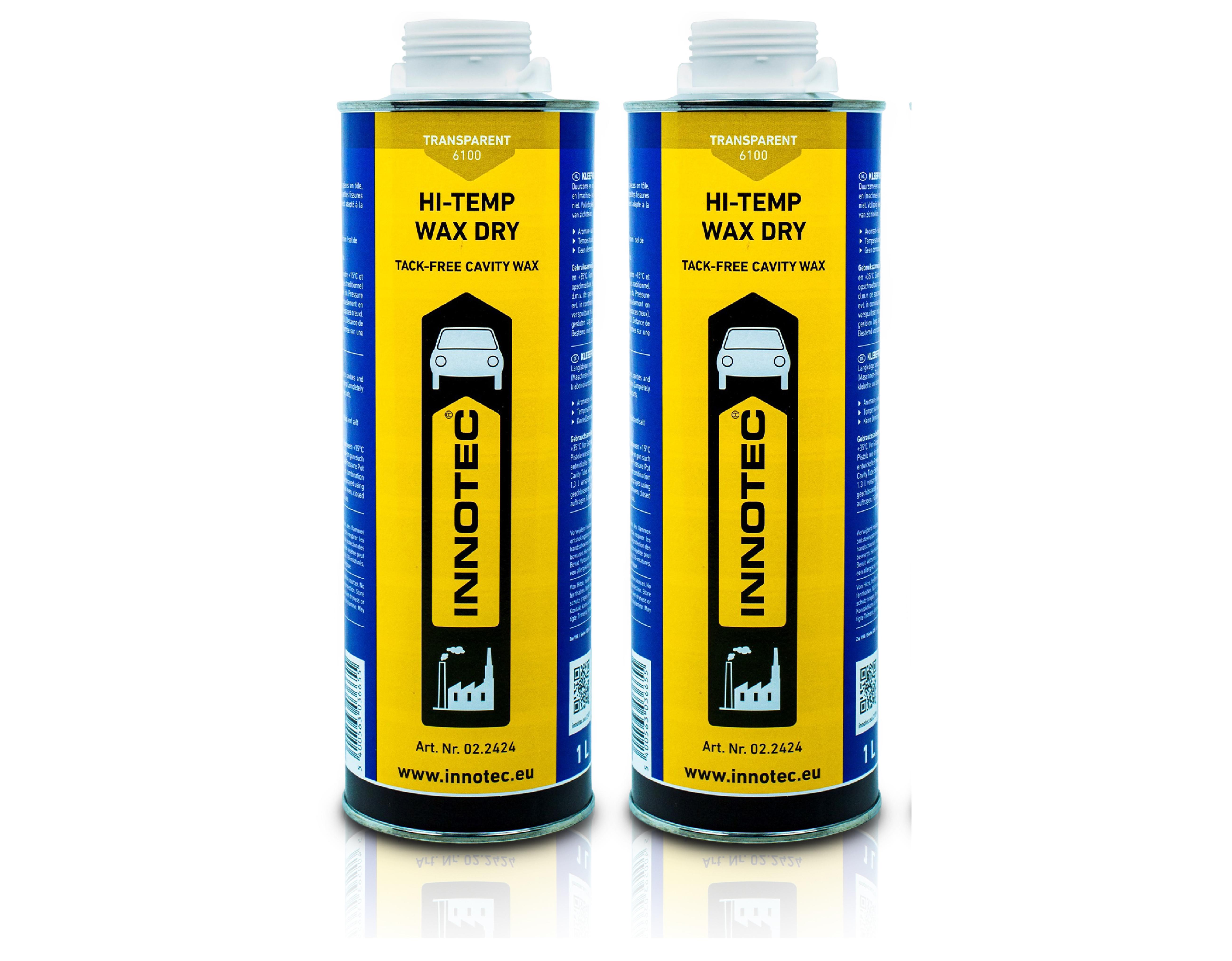 2 pezzi Innotec Hi-Temp Wax Dry Trasparente - Conservazione
