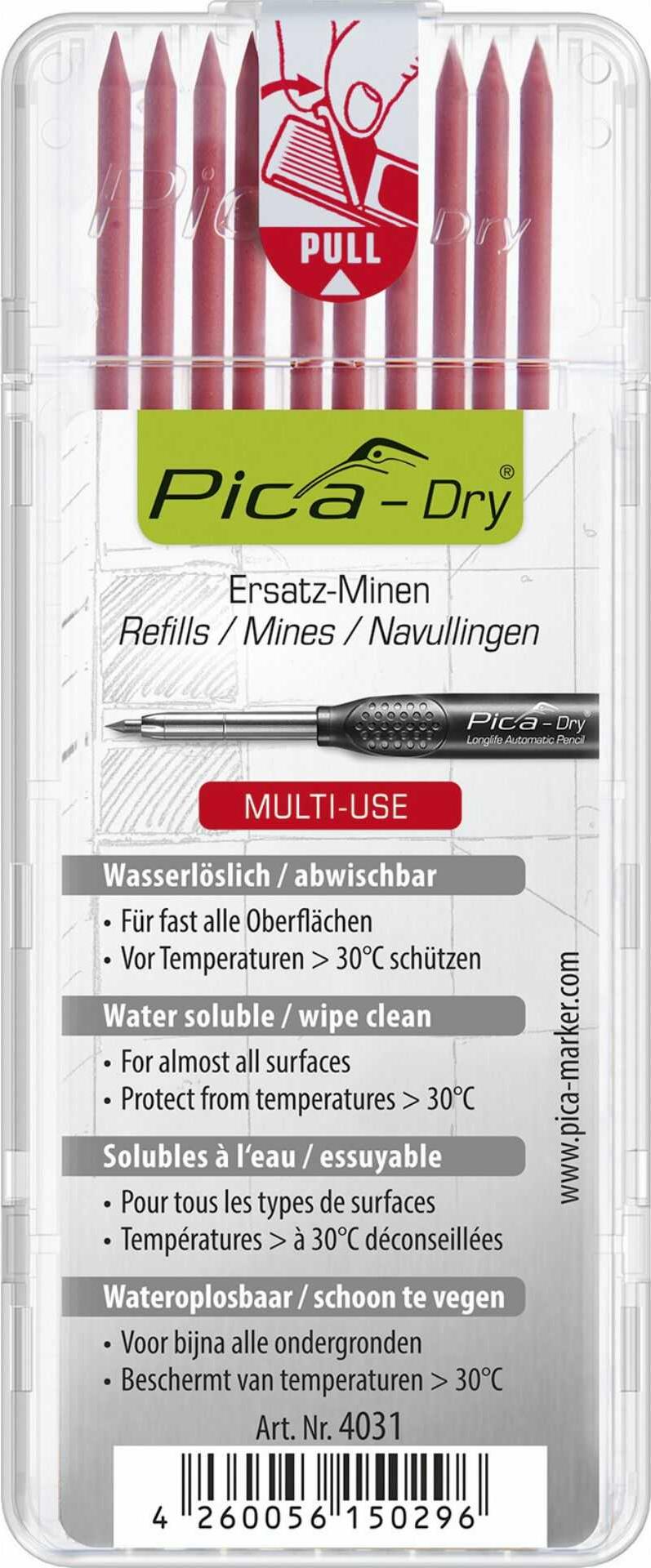 Pica DRY set de mines rouge Mines