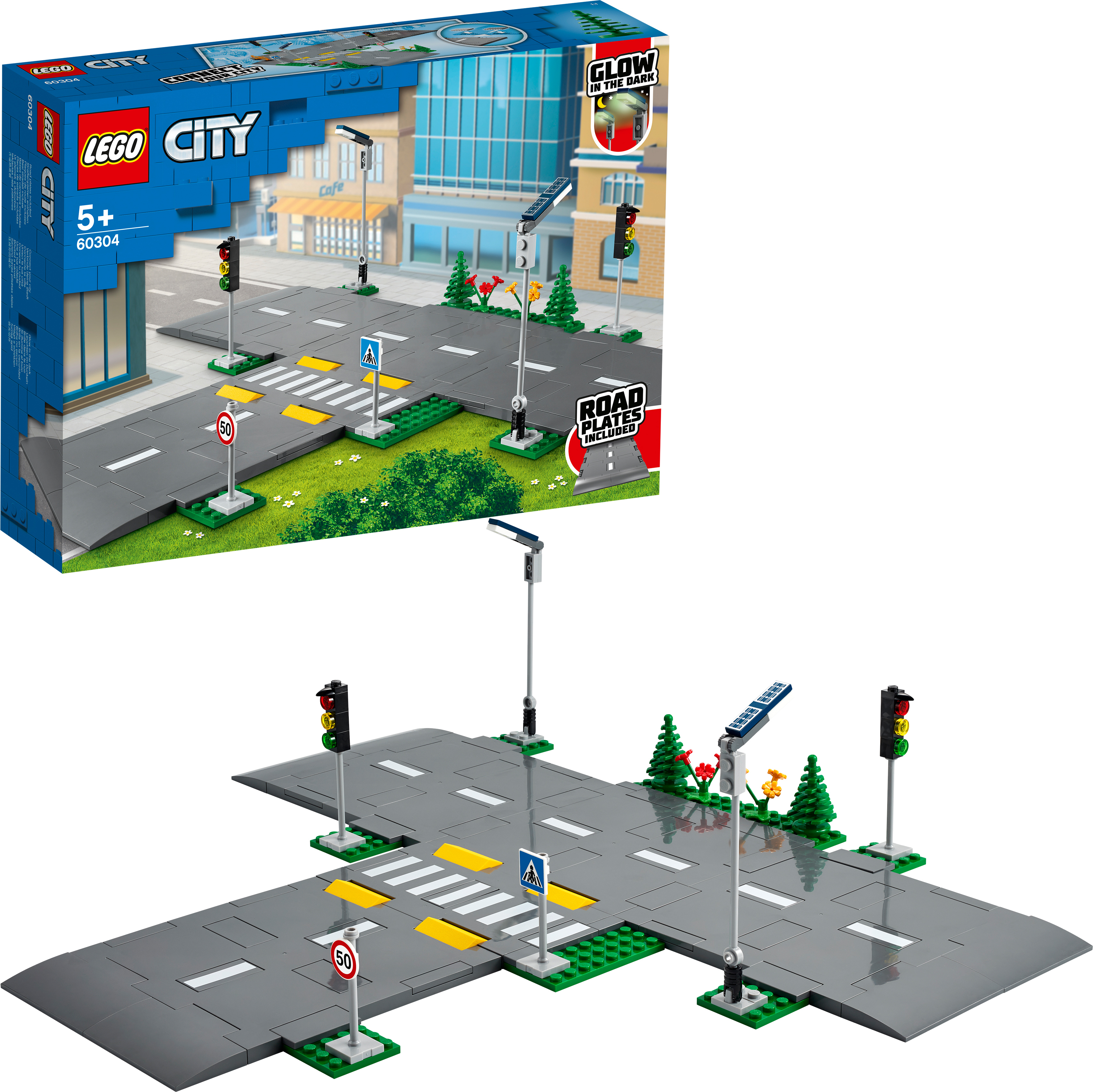 LEGO City incrocio stradale con semaforo, set di