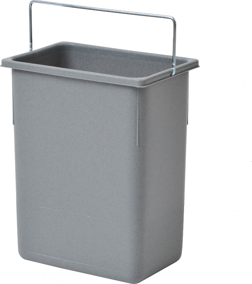 Hailo 1094089 ORIGINAL Seau intérieur gris clair 8,5 L