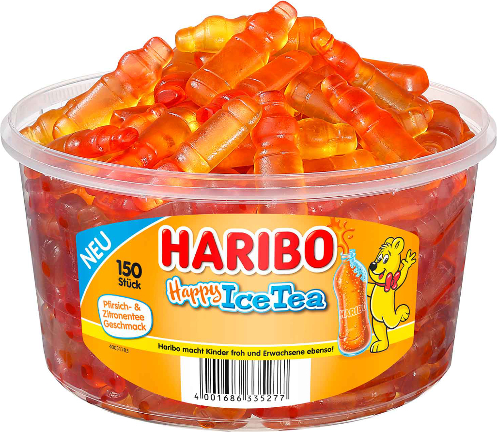 Haribo Happy Ice Tea o smaku mrożonej herbaty