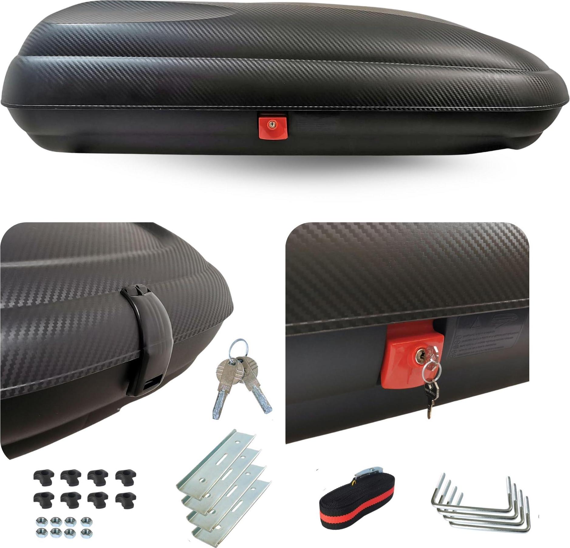 Dachbox VDP-BA320 - Dachkoffer mit 320 Liter Volumen