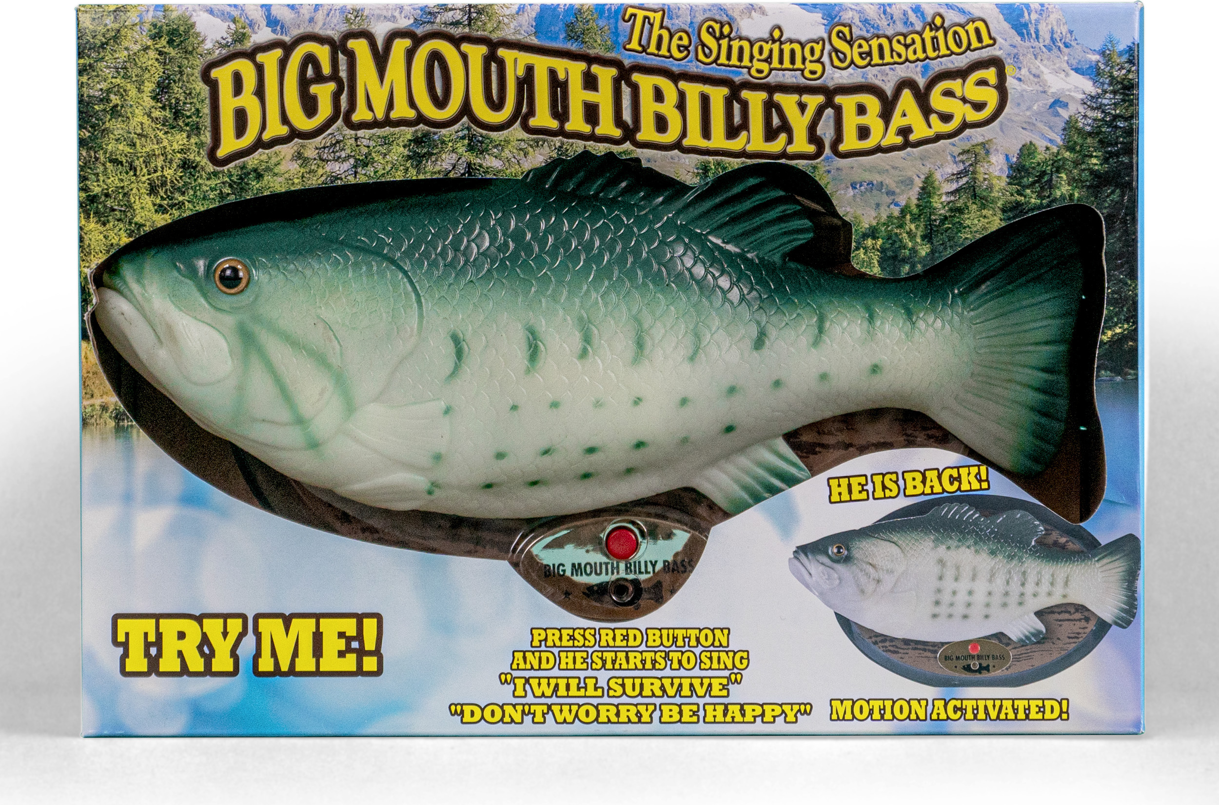 Billy Bass, singender Fisch mit Bewegung (Don't worry be