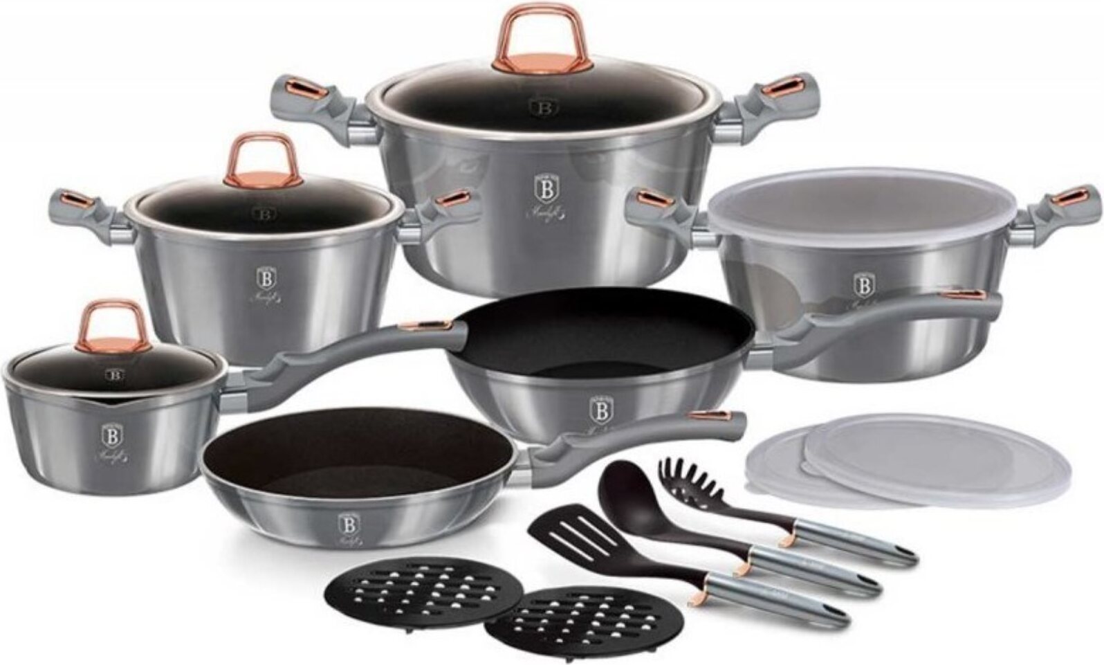 Berlinger Haus Kuchynský riad Moonlight, | Kaufland.sk