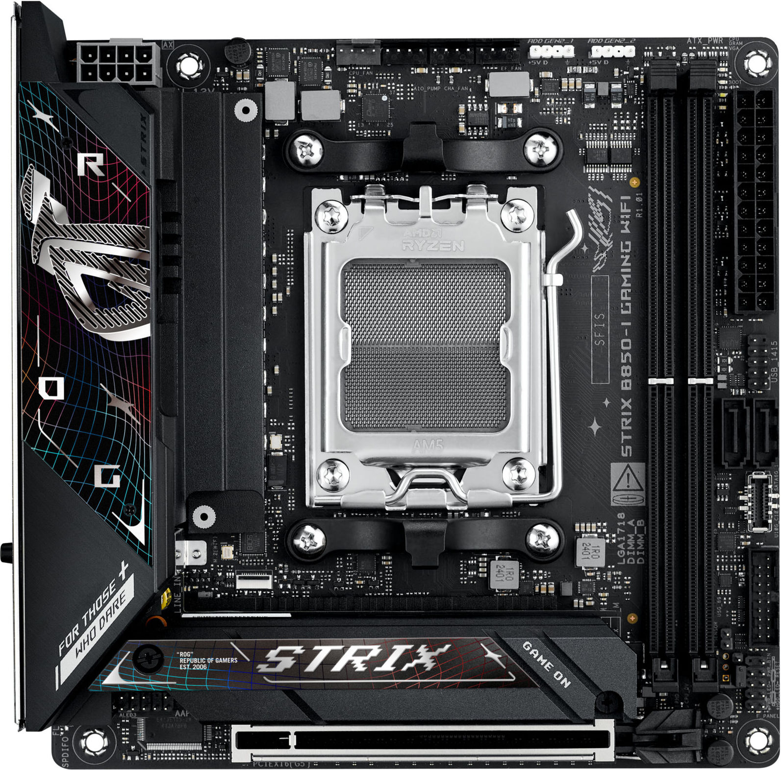 ASUS ROG STRIX B850-I GAMING WIFI (AMD,AM5,DDR5,mITX)