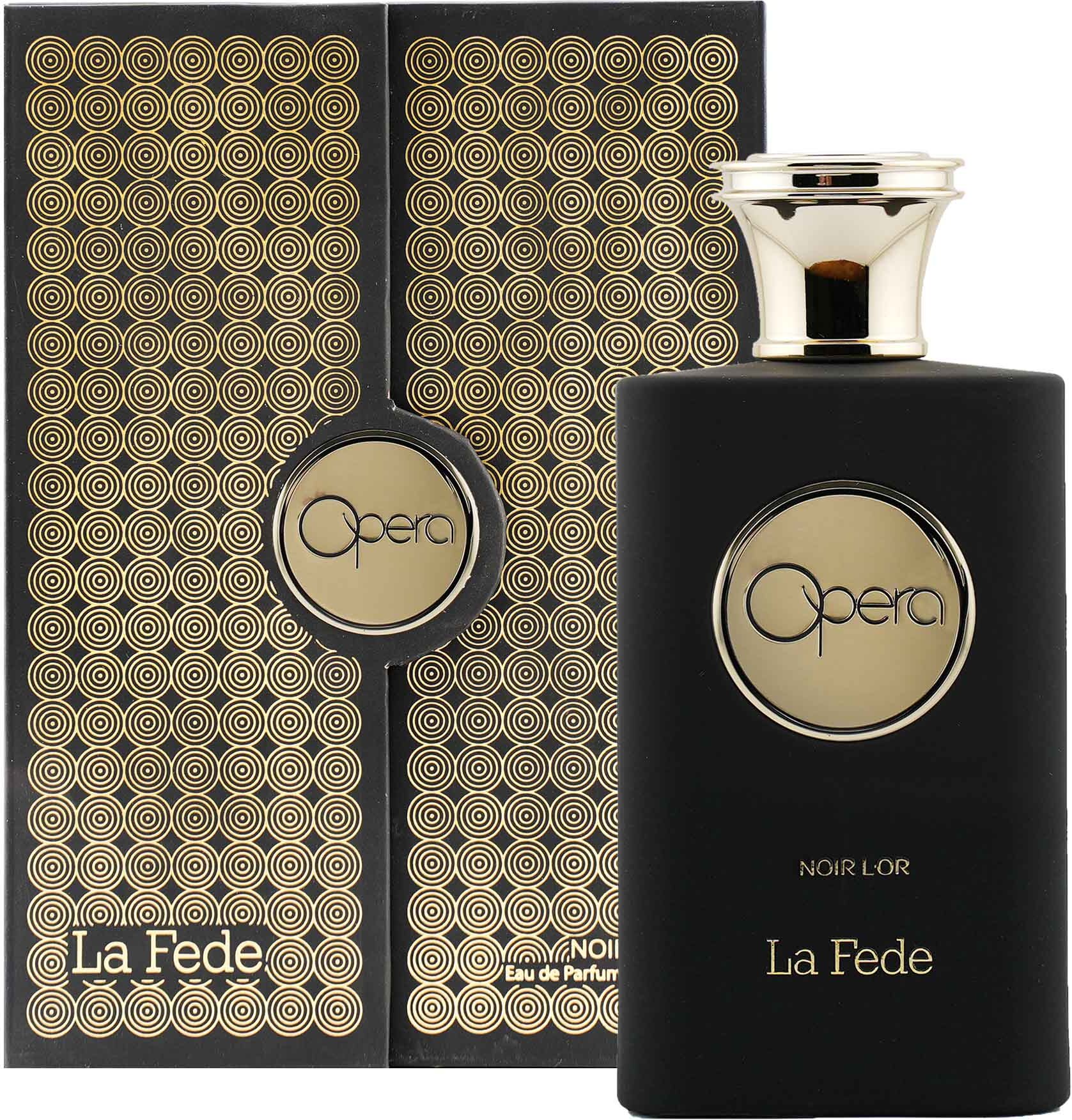 La Fede Opera Noir L'Or eau de parfum pour homme 100 ml