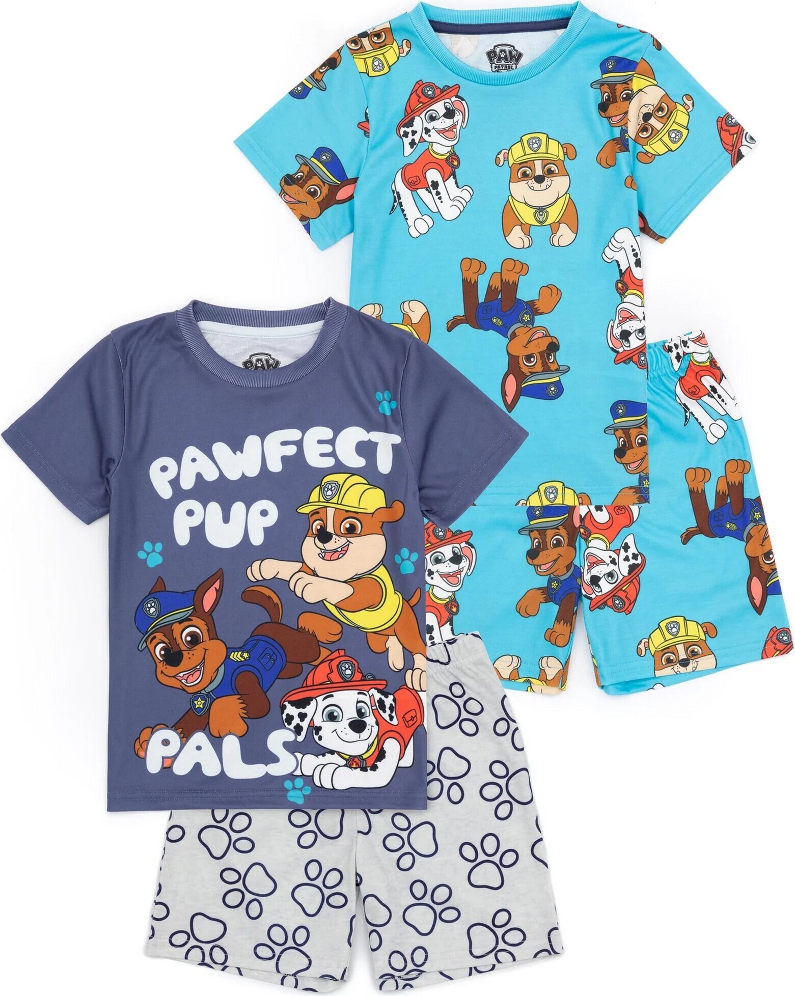 Paw Patrol - pigiama con pantaloncini da bambino NS7576