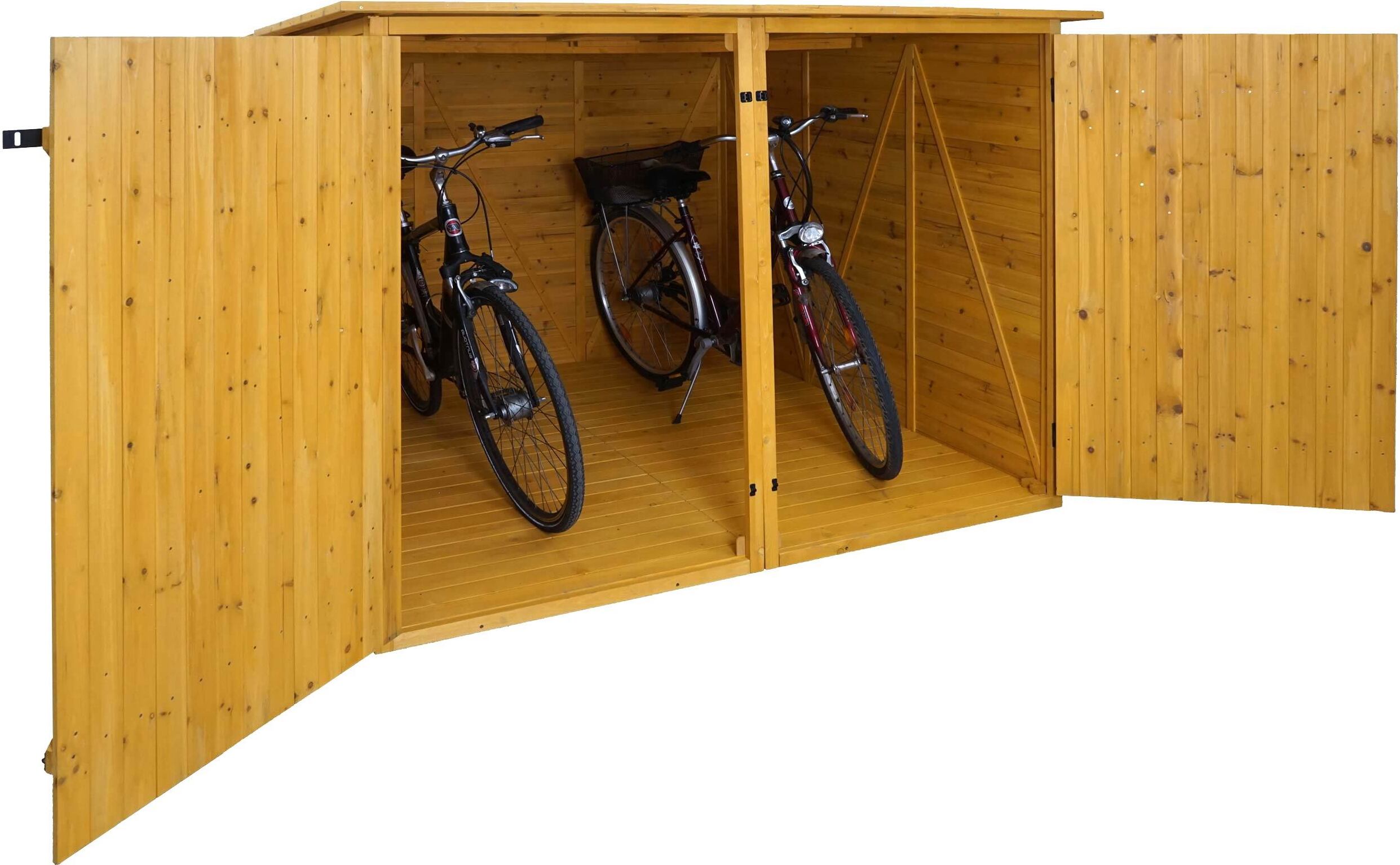 garage per 2 biciclette HWC-H60, box per biciclette,