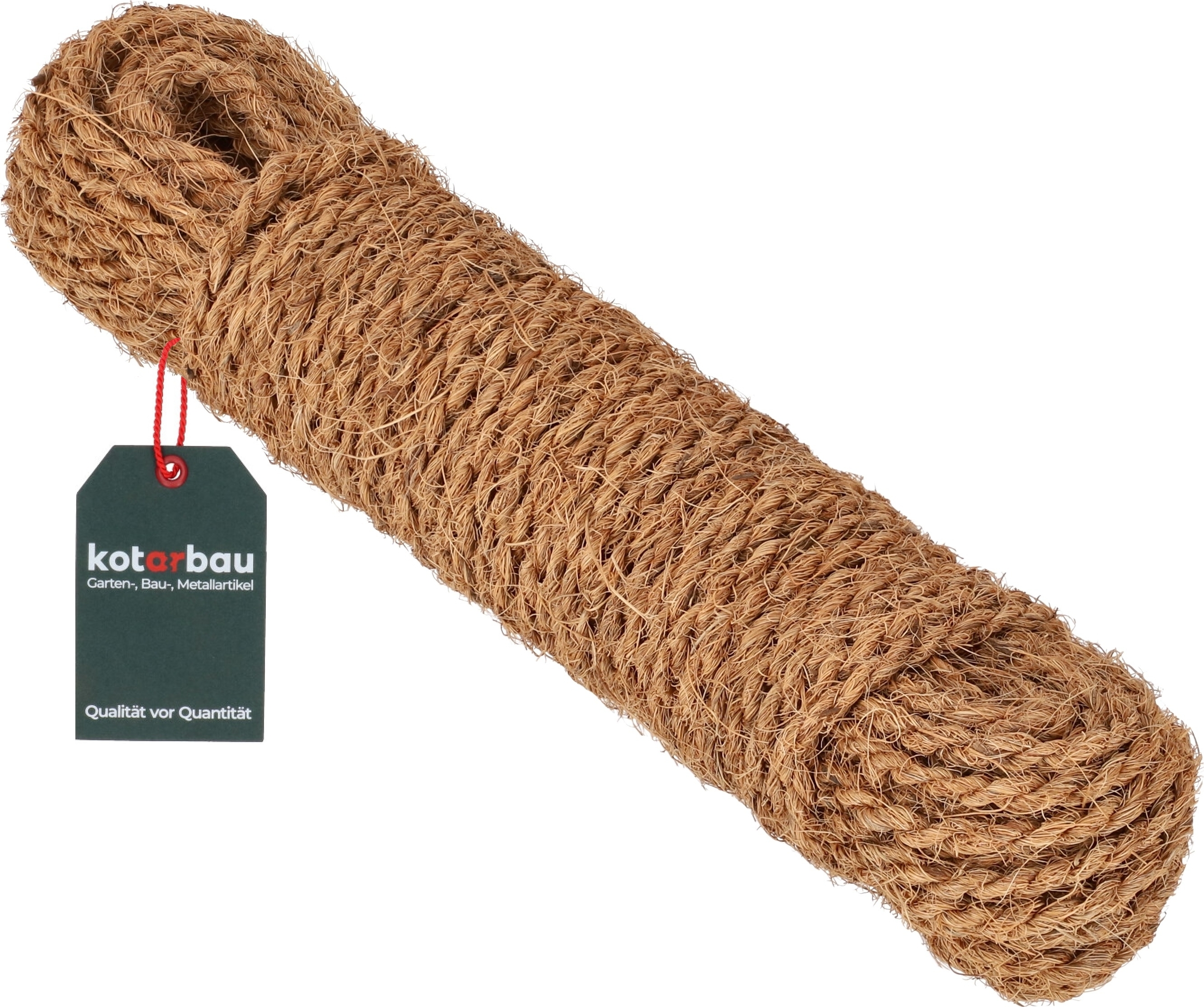 KOTARBAU® Corde en fibre de coco Corde de coco 4 mm x 25 m
