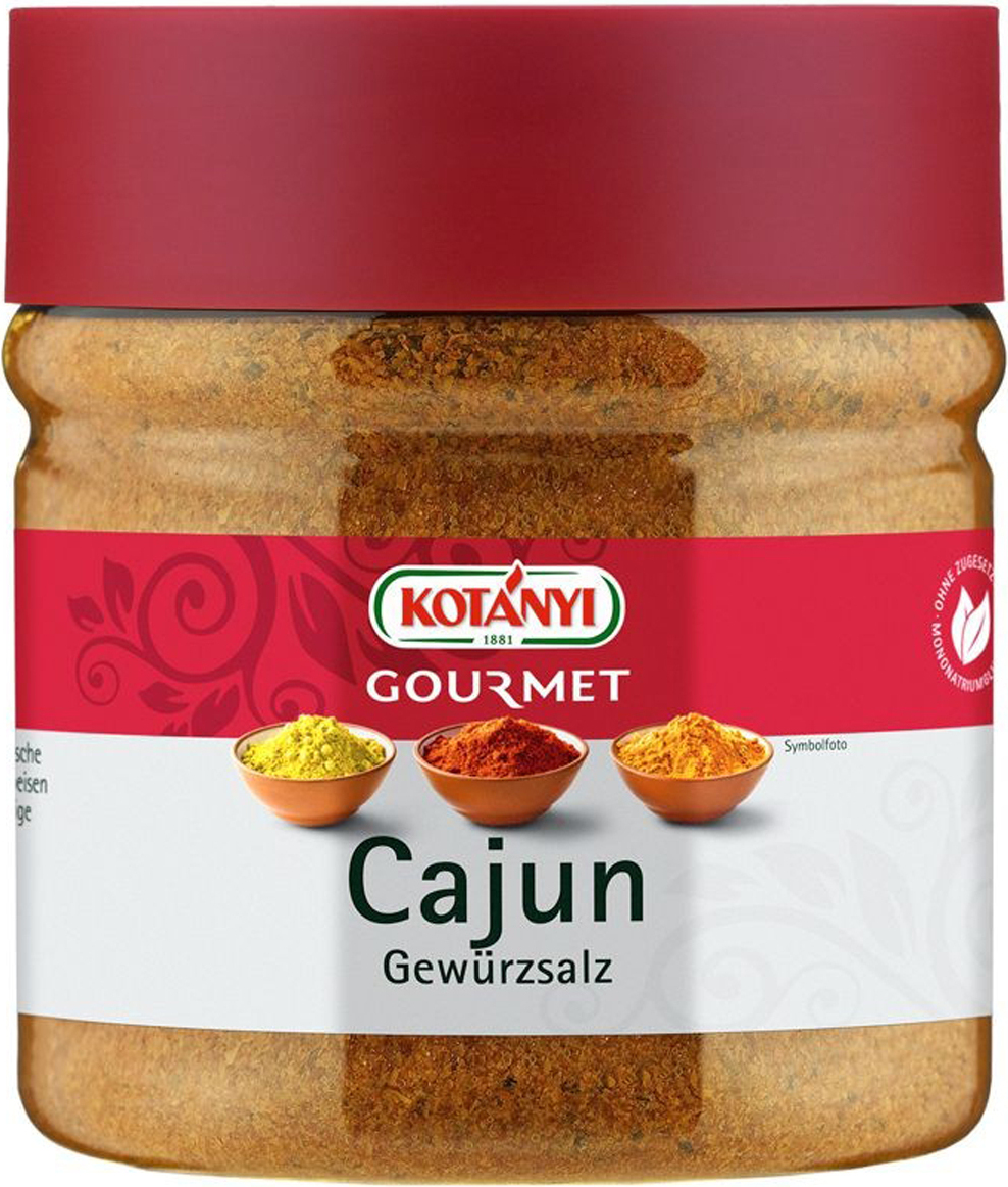 Kotanyi Cajun przyprawa do grilla sól 373g Konserwy