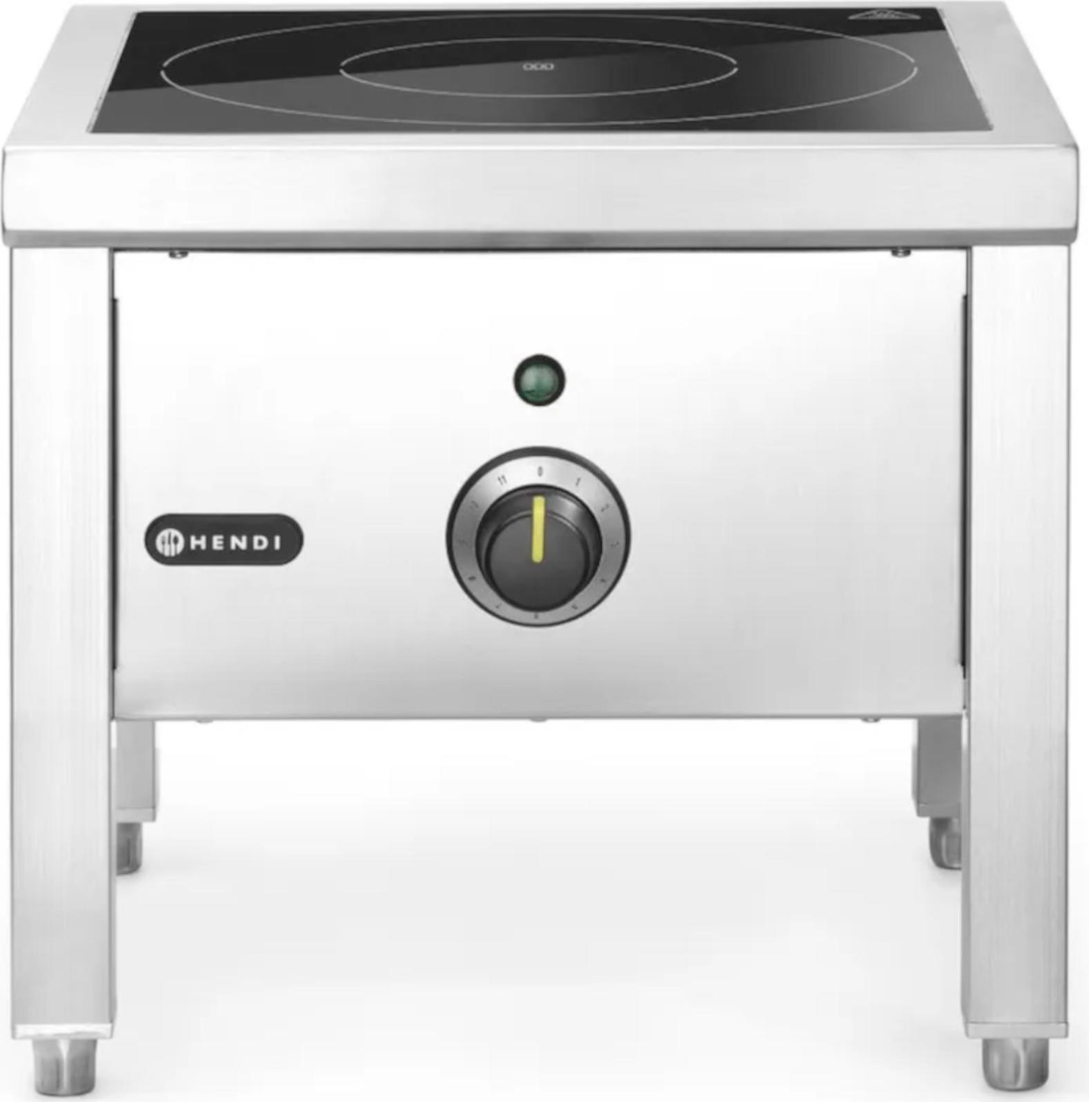 HENDI Cuisinière à induction à haut rendement, 400V/5000W,