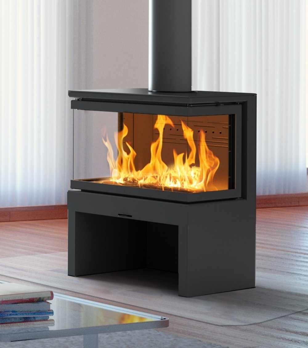 DORAKO STO M 14 3F ECODESIGN - Pripojenie dymovodu 150 mm