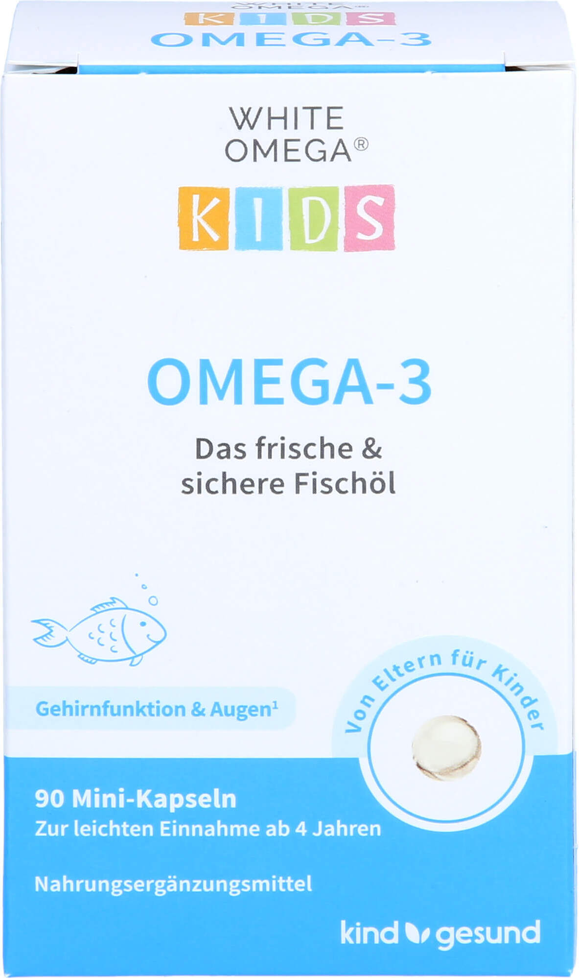 Omega-3 pre deti - 90 čistých kapsúl rybieho | Kaufland.sk