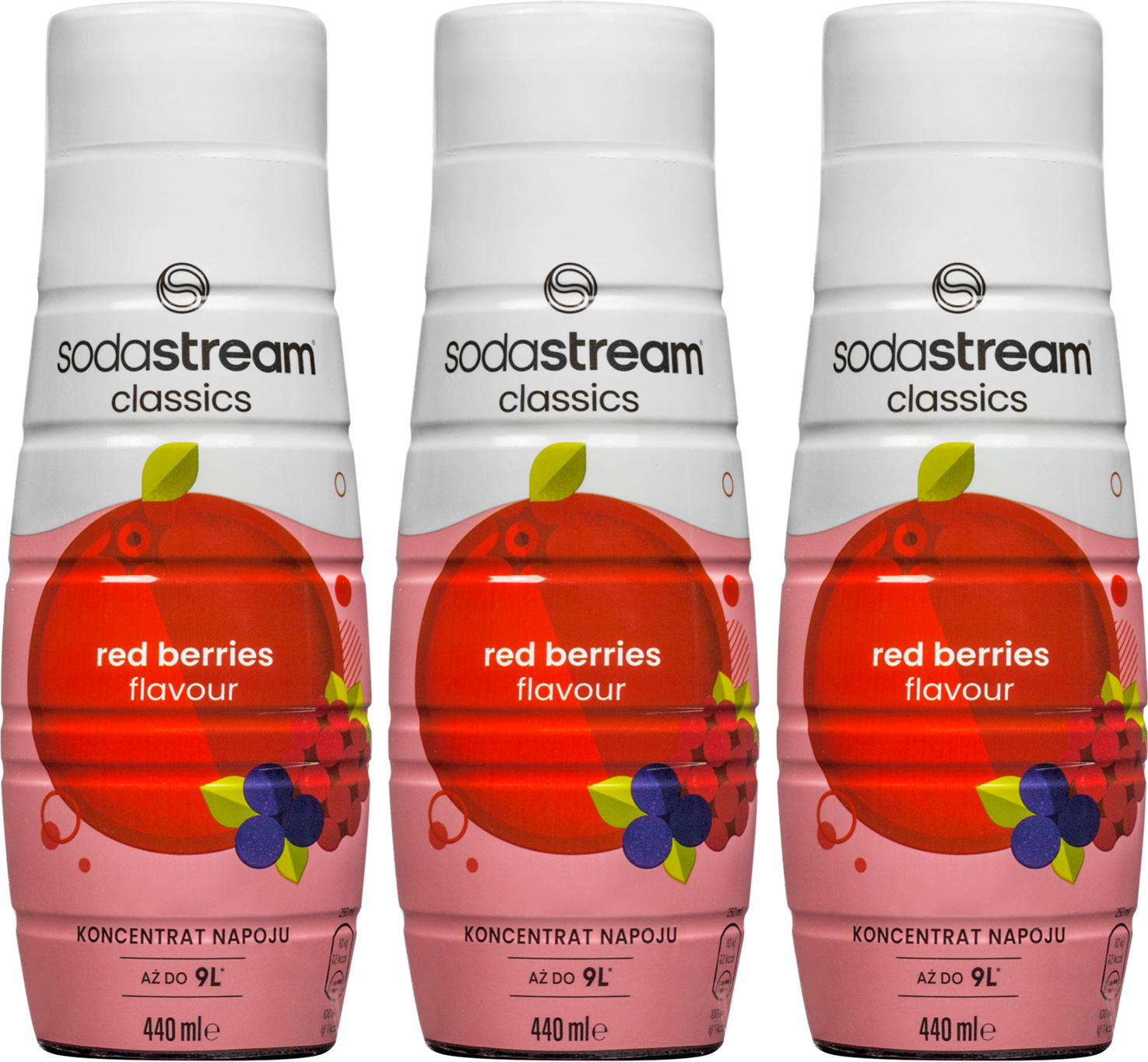 3x Syrop SodaStream Red Berries 440ml Syropy | Kaufland.pl
