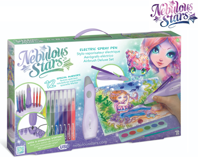 Nebulous Stars Airbrush DeLuxe Set elekt. Stift