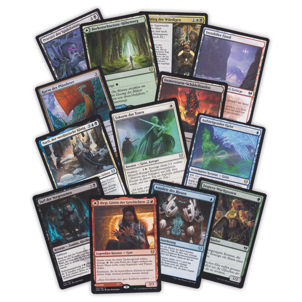 Magic the Gathering - 50 Karten-Draftset "Kaldheim" Rare