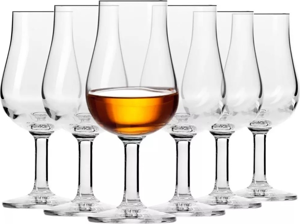 Krosno 6x100ml Gläser zur Verkostung von WHISKY ARMAGNAC