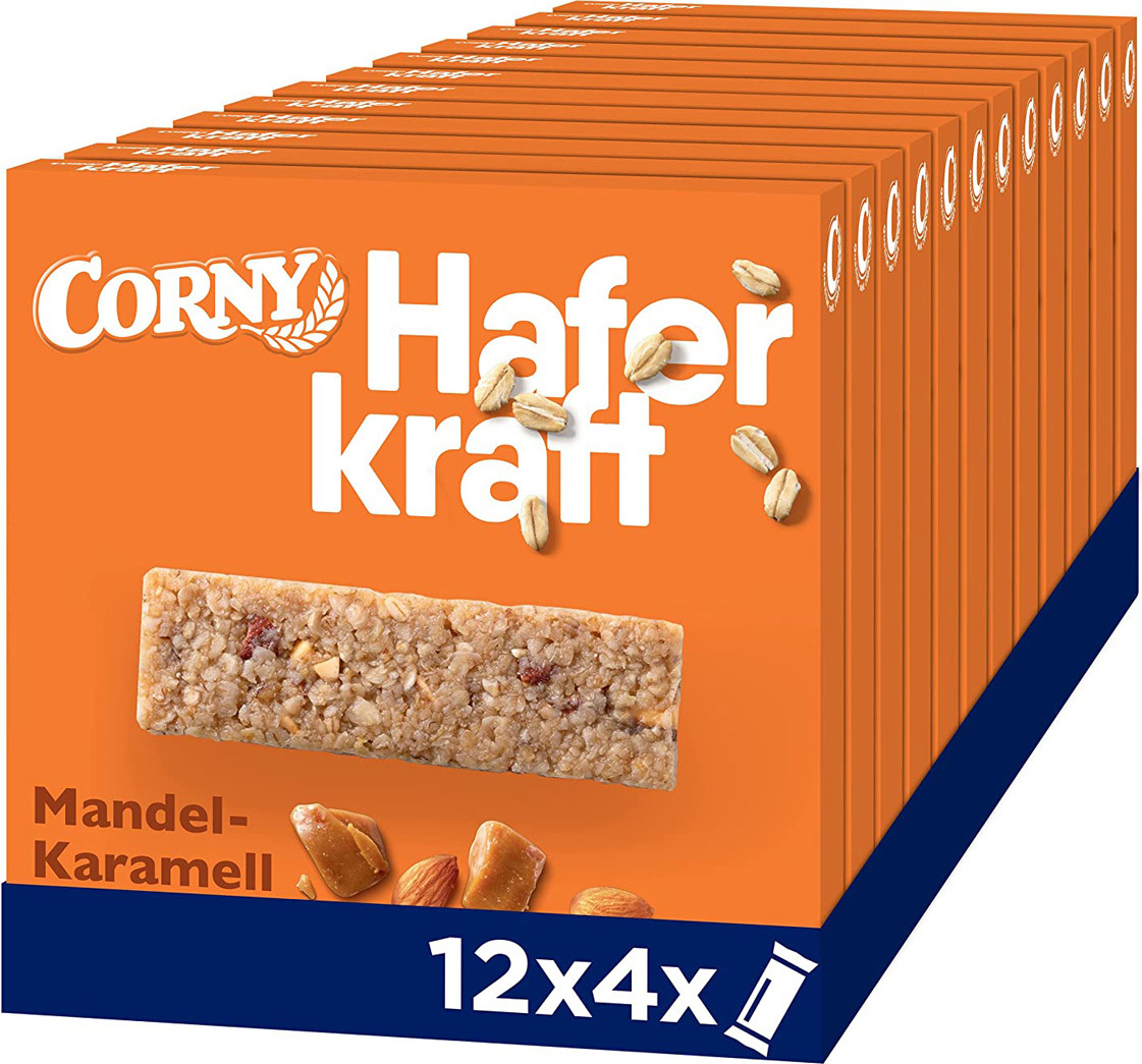 Baton Corny Oat Power Almond Caramel pakowany po 140 g w