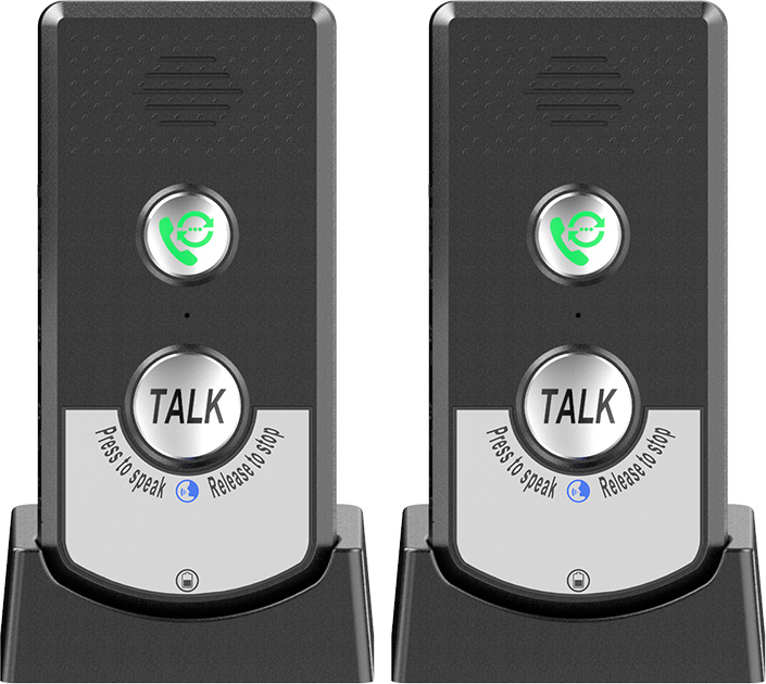 2-pak bezprzewodowych domofonów do domu | Duży zasięg