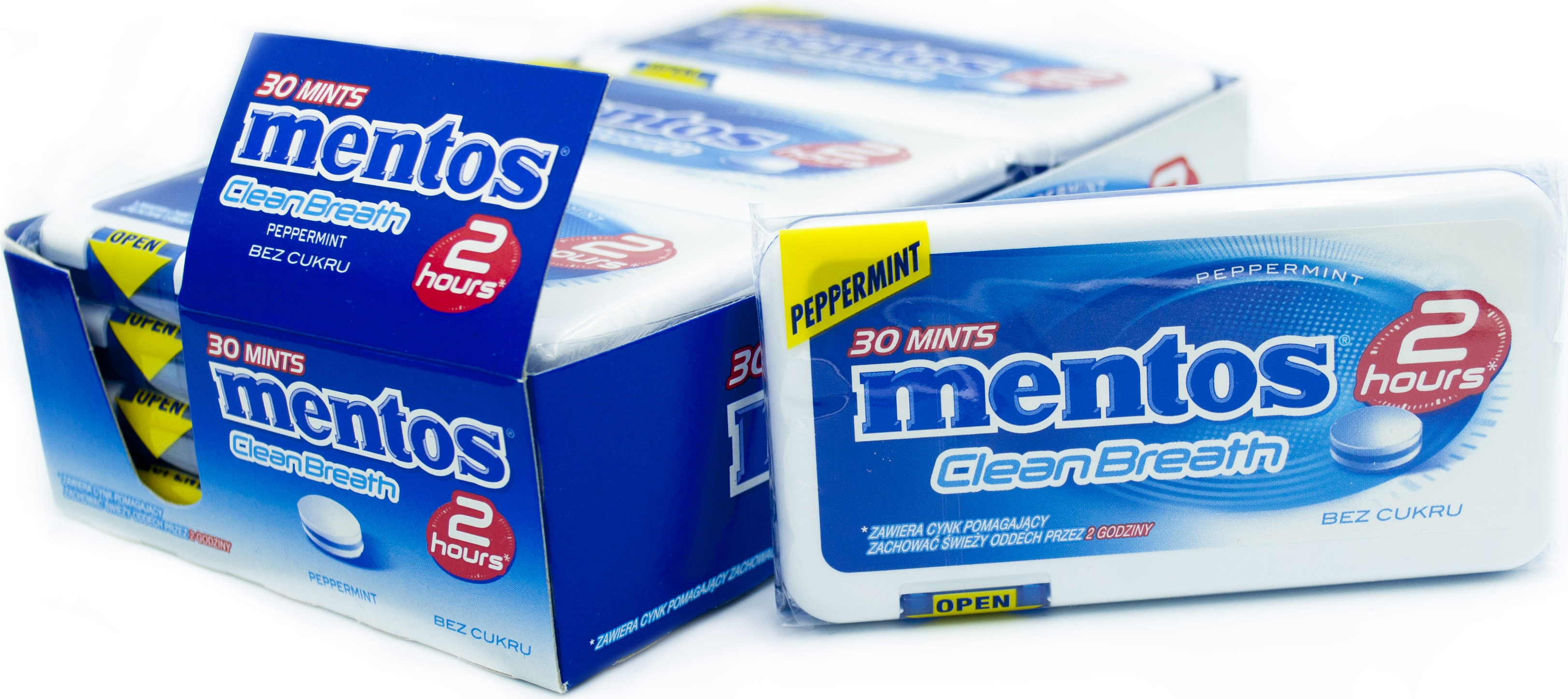 Mentos Clean Breath Peppermint 12 balení 21g | Kaufland.cz