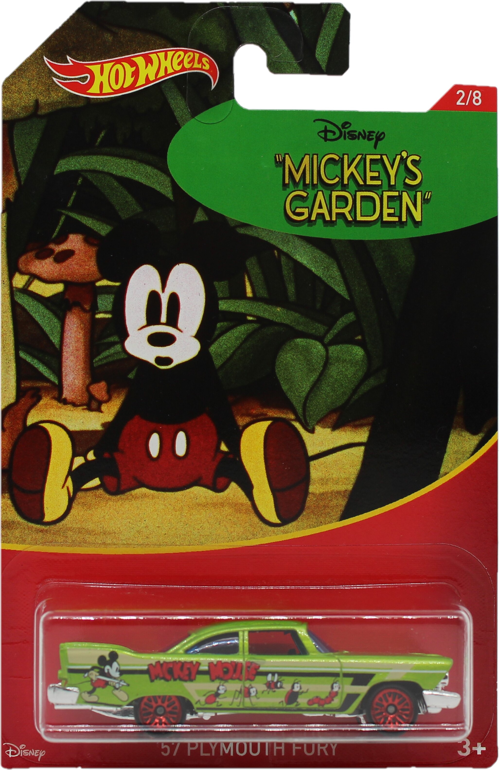 Pojazd Hot Wheels Disney Mickey Mouse '57 Playmouth Fury