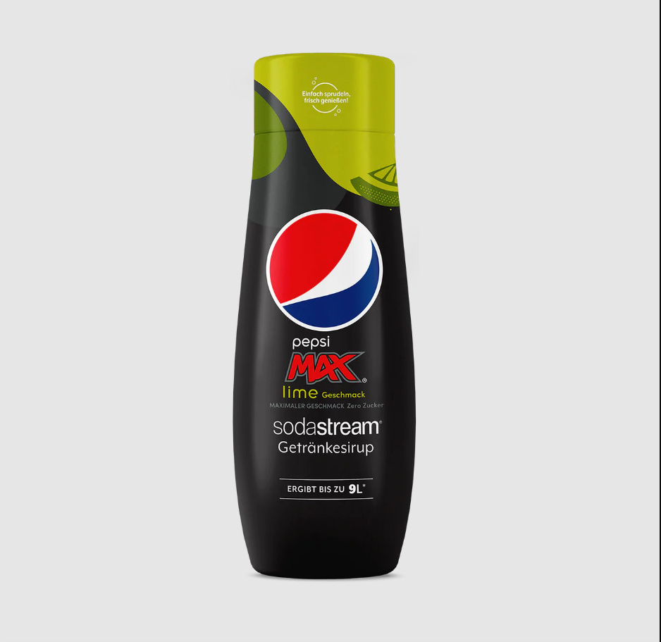 SodaStream Pepsi Max Lime Sirop pour boissons Zéro sucre